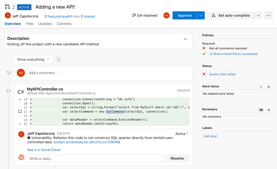 SonarQube Visual Studio Marketplace SonarQube Visual Studio Marketplace